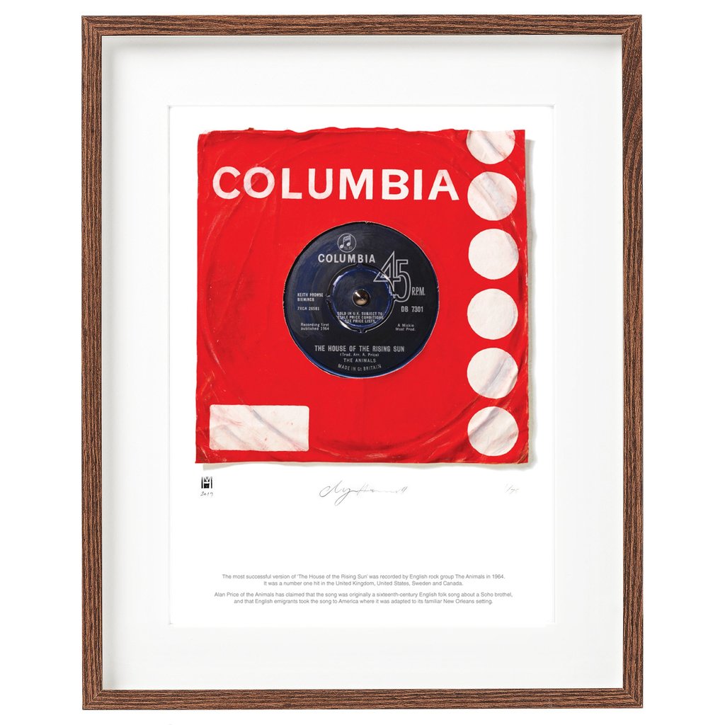 "The House of the Rising Sun'' by The Animals (Print by Morgan Howell ...