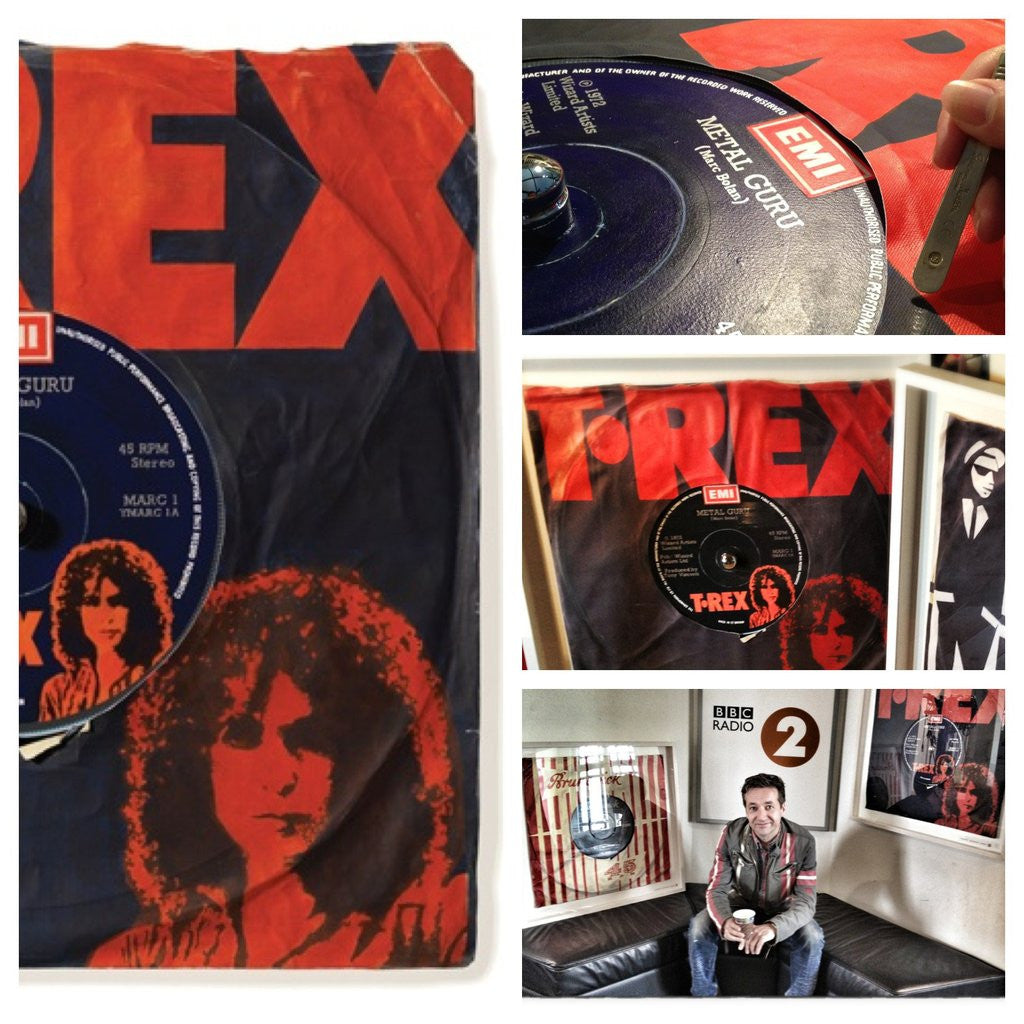 “Metal Guru” - T. Rex (Limited Edition Print by Morgan Howell) – Vinyl Guru