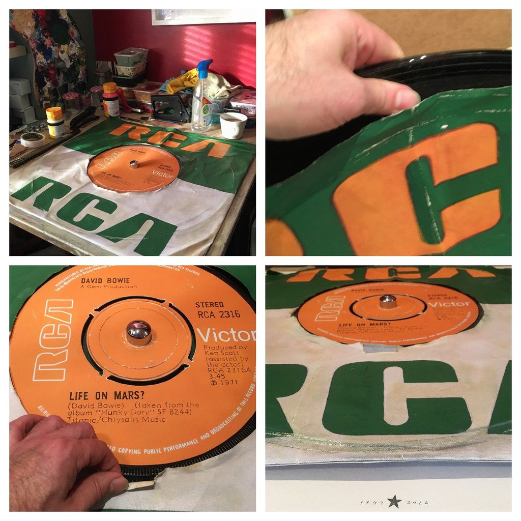 “Life On Mars” - David Bowie (Limited Edition Print by Morgan Howell ...