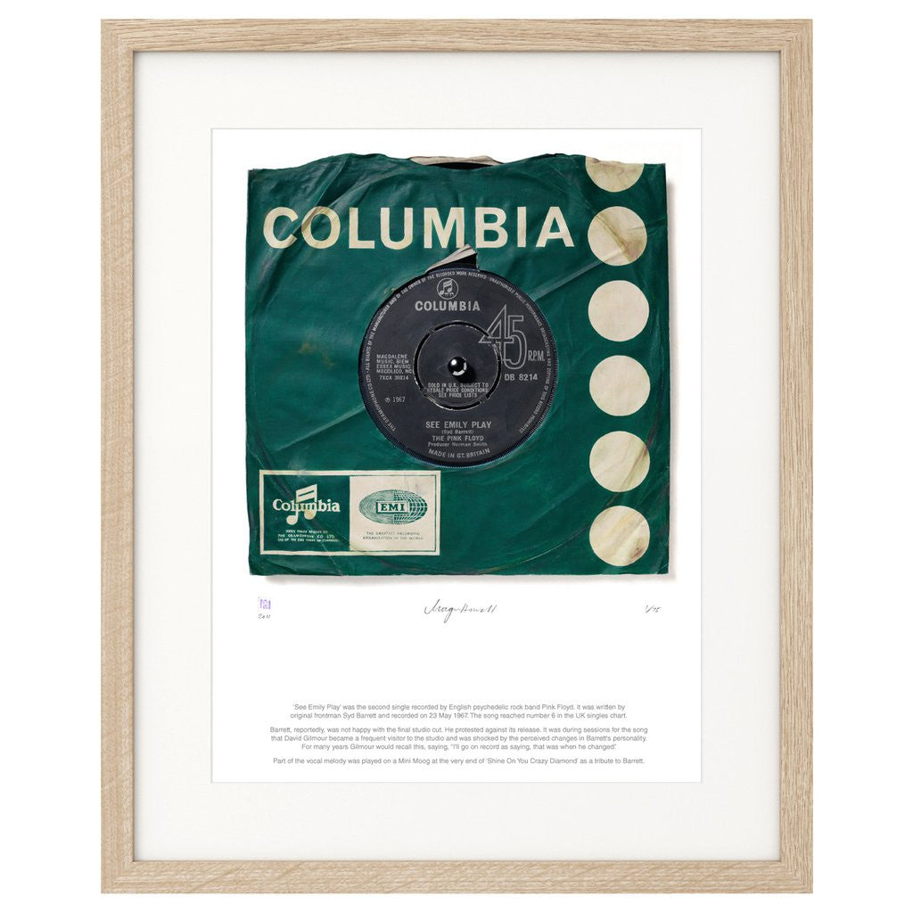 “See Emily Play” - Pink Floyd (Limited Edition Print by Morgan Howell ...