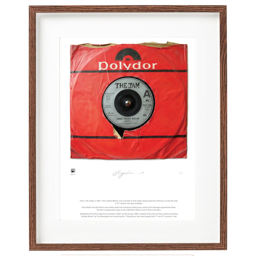 "Town Called Malice'' by The Jam (Print by Morgan Howell) – Vinyl Guru