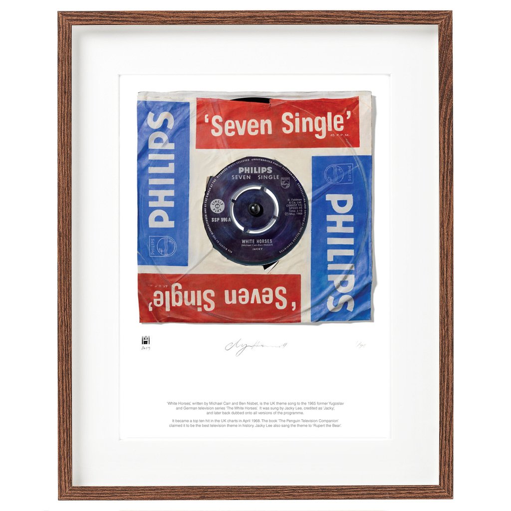 "White Horses'' by Jacky (Print by Morgan Howell) – Vinyl Guru