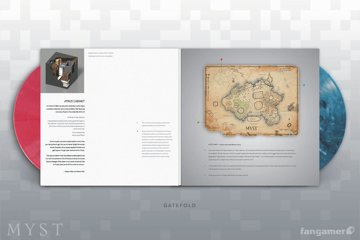 Robyn Miller - MYST (Original Video Game Soundtrack) [New 2x 12-inch V ...